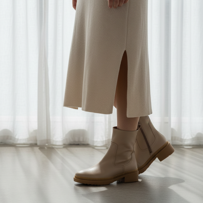 BRAVO - Taupe – Step Ahead Shoes
